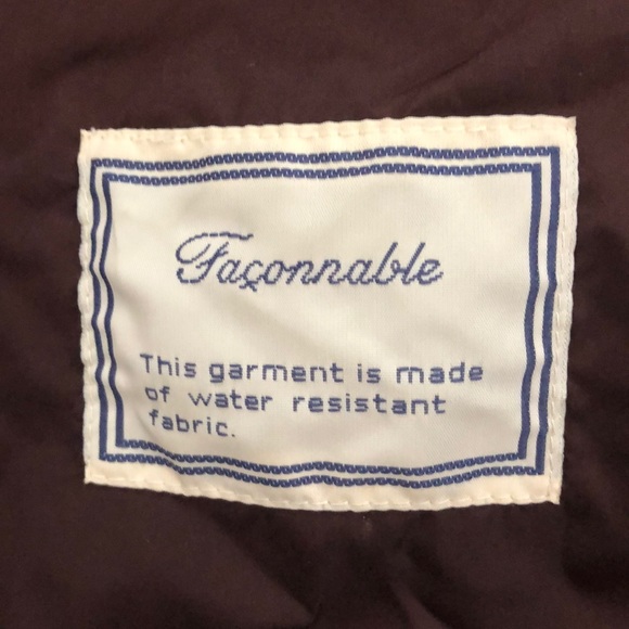 Faconnable | Jackets & Coats | Faconnable Man Quilted Burgundy Jacket ...